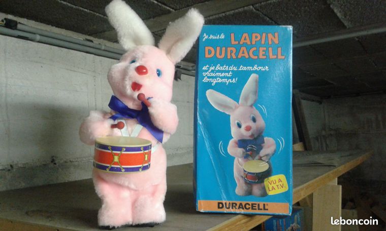 Lapin Duracell Tambour d’occasion